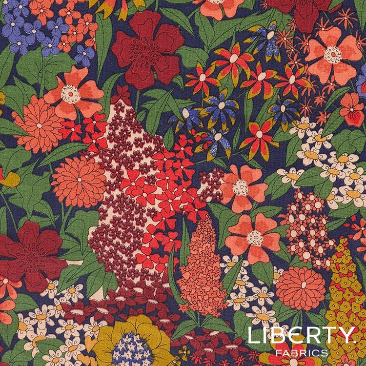 Liberty Fabrics Gabriela Sunflower X Tana Lawn Organic Cotton – The Little World of Fabric