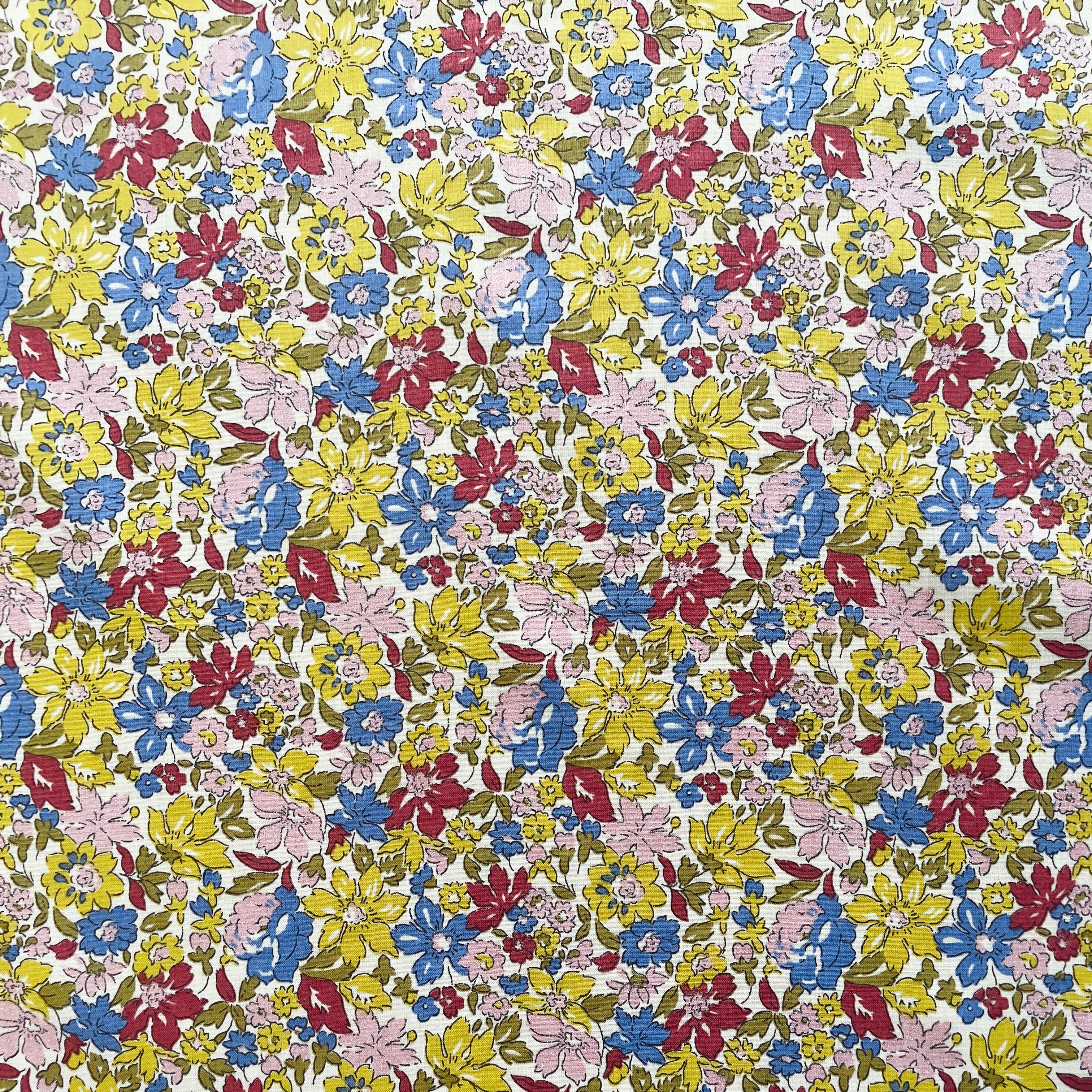 Liberty Fabrics Julia Belle C Tana Lawn Cotton Metallic – The Little ...