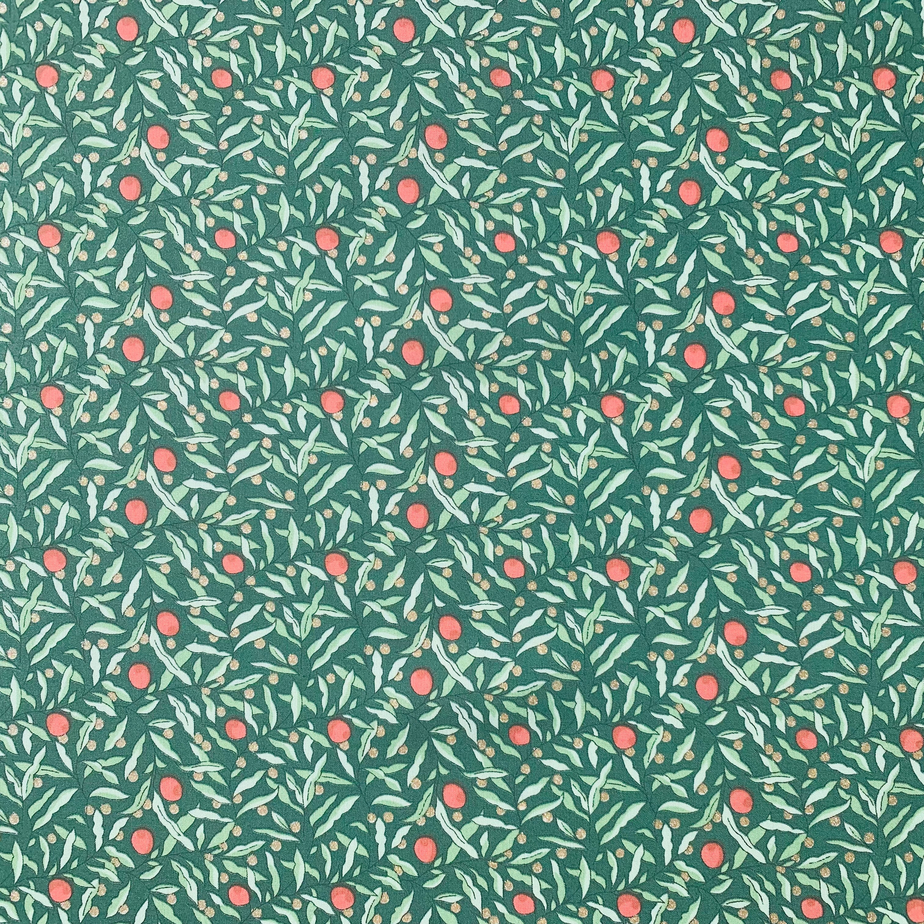 Liberty Fabrics Joyous Juniper A Tana Lawn Cotton – The Little World of ...