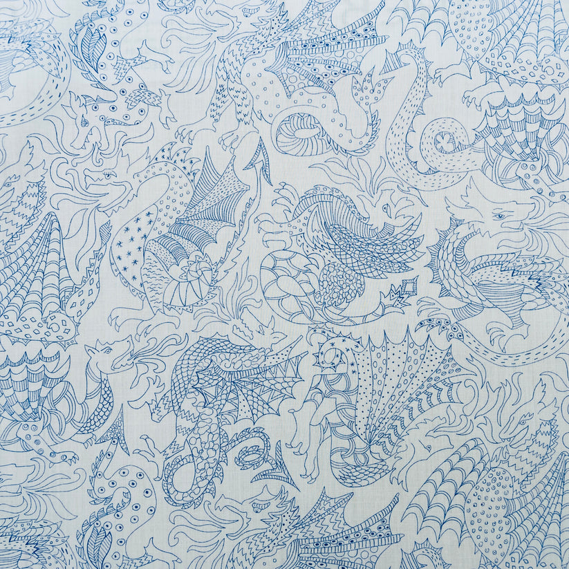 Liberty Fabrics Delaney Dragon A Tana Lawn Cotton – The Little World of ...