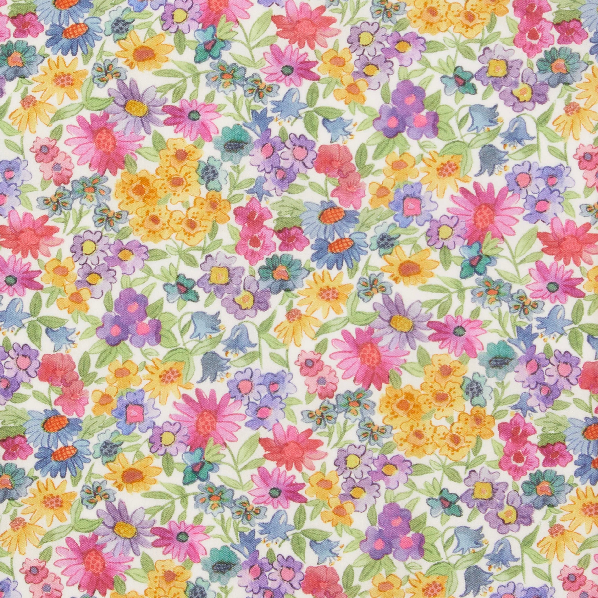 Liberty Fabrics Sandra Spring B Tana Lawn Cotton – The Little World of ...