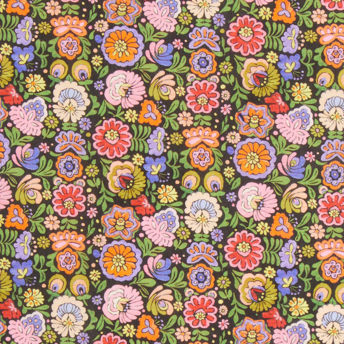 Liberty Fabrics Begonia C Tana Lawn Cotton – The Little World of Fabric